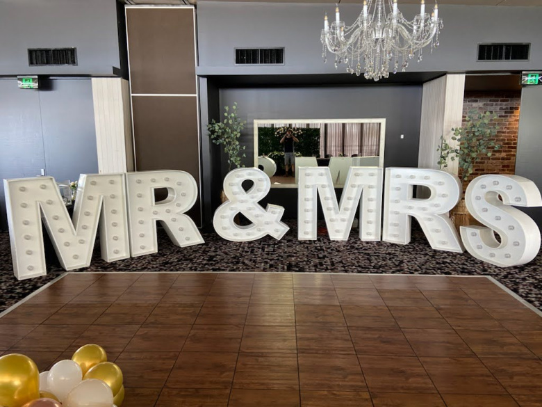 Light Up Letter Hire - Marquee Hire Brisbane | Wedding, Corporate ...