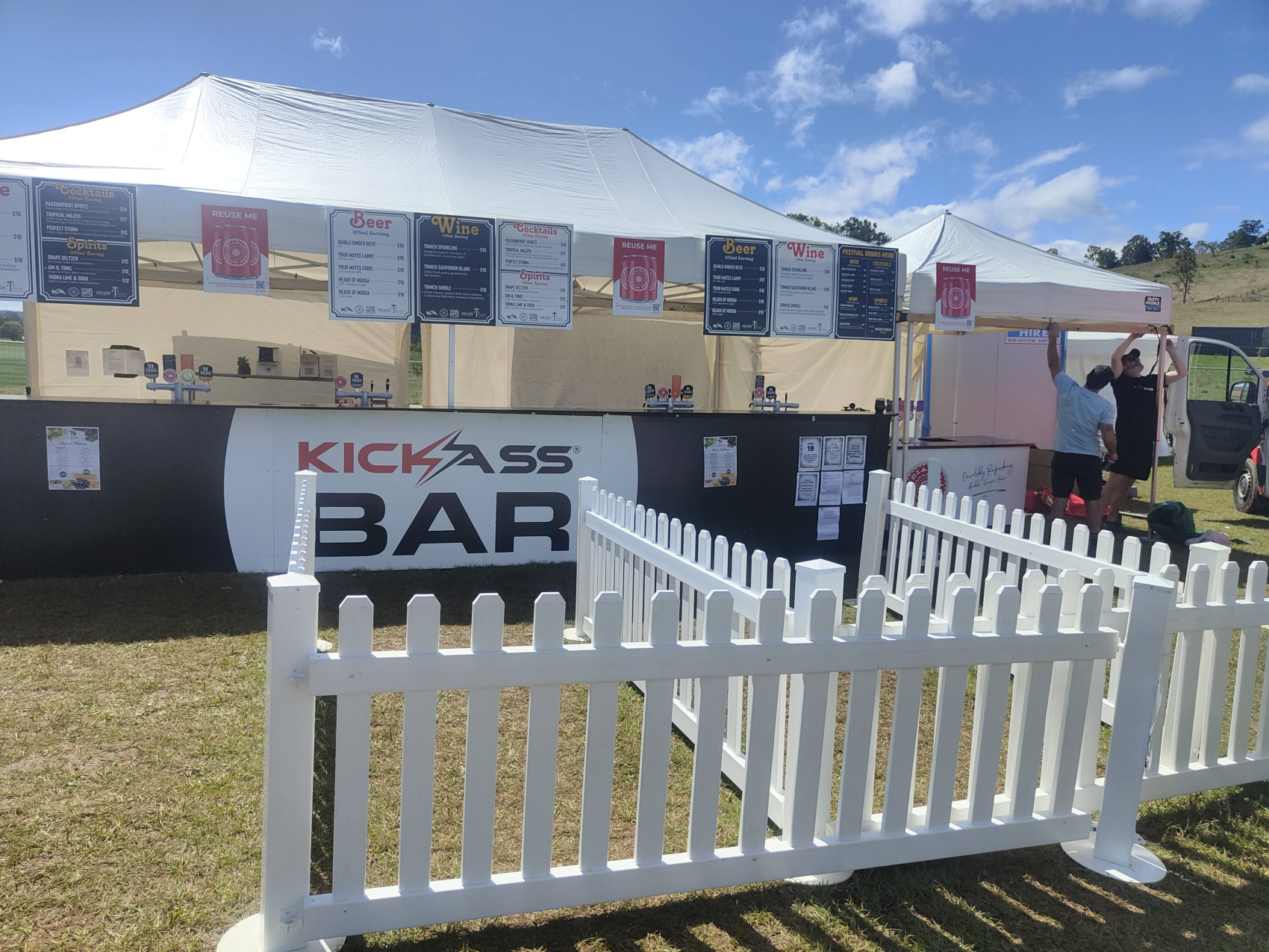 Picket Fencing Hire - Marquee Hire Brisbane | Wedding, Corporate ...